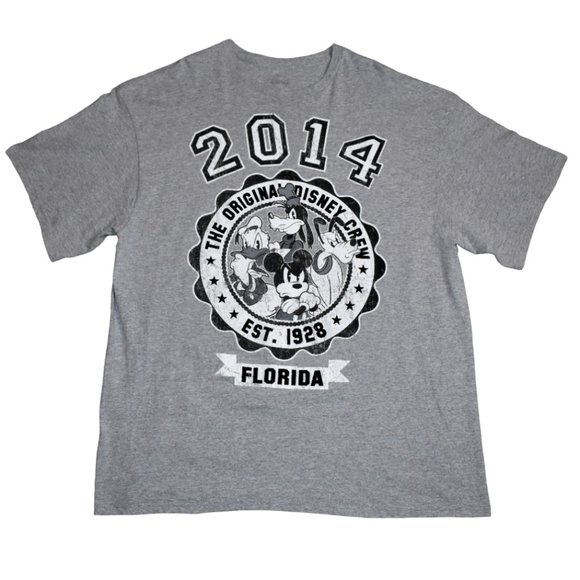 Disney | Shirts | The Original Disney Crew Graphic Tshirt | Poshmark